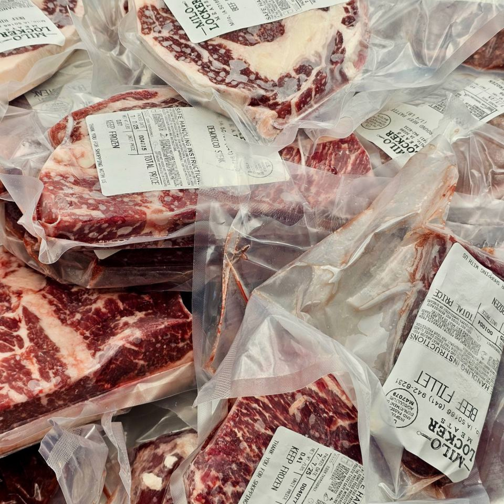 Butcher's Cut 1/8th Beef Bundle – Milo Locker Meats